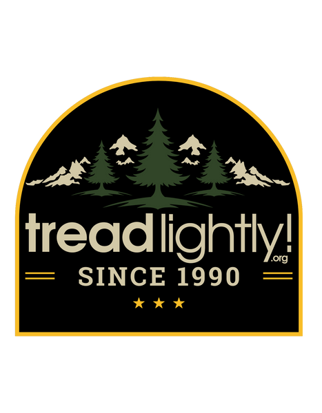 Tread Lightly! Since 1990 Decal